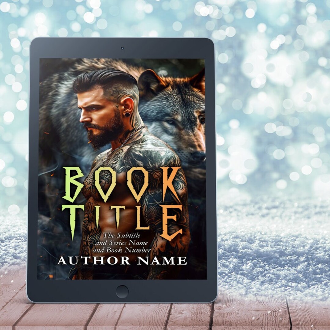 Readymade Book Covers Dark Fantasy Romance Wolf Shifter Fated Mates ...