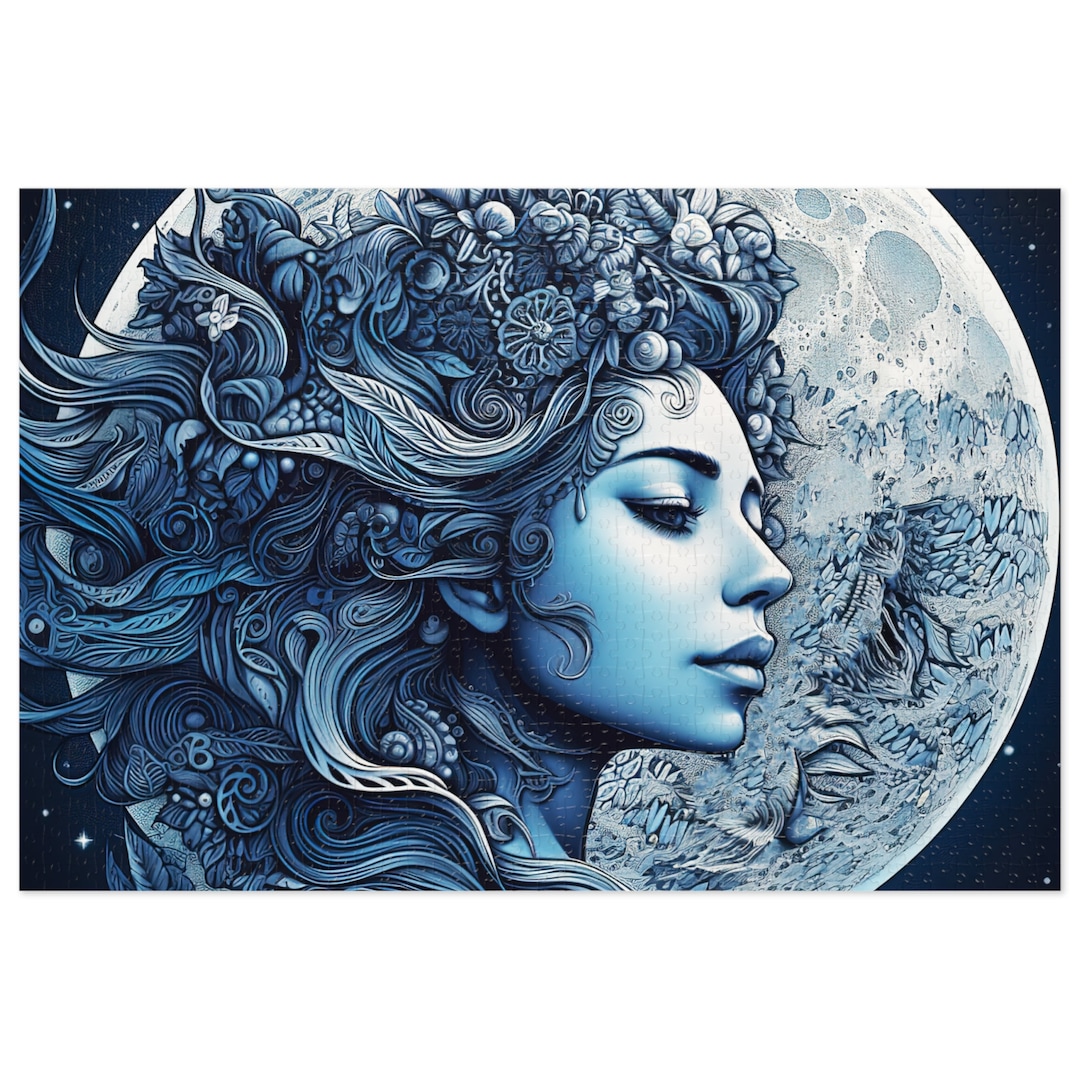 Fantasy Jigsaw Puzzle Celestial Goddess Fantasy Artwork Fairy Tranquil ...