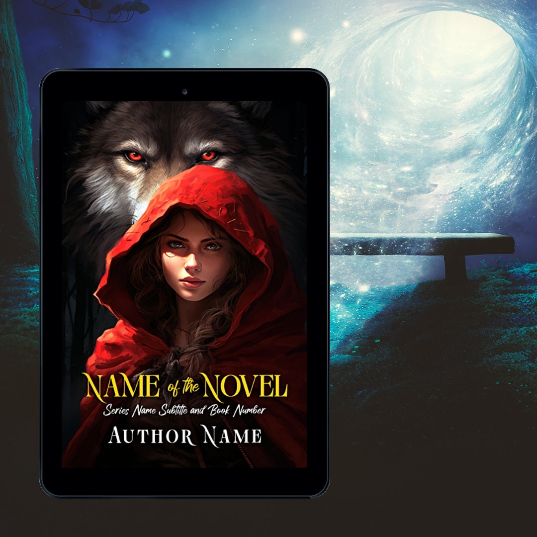 Premade Book Cover Dark Fantasy Retelling Readymade Book Cover Little ...