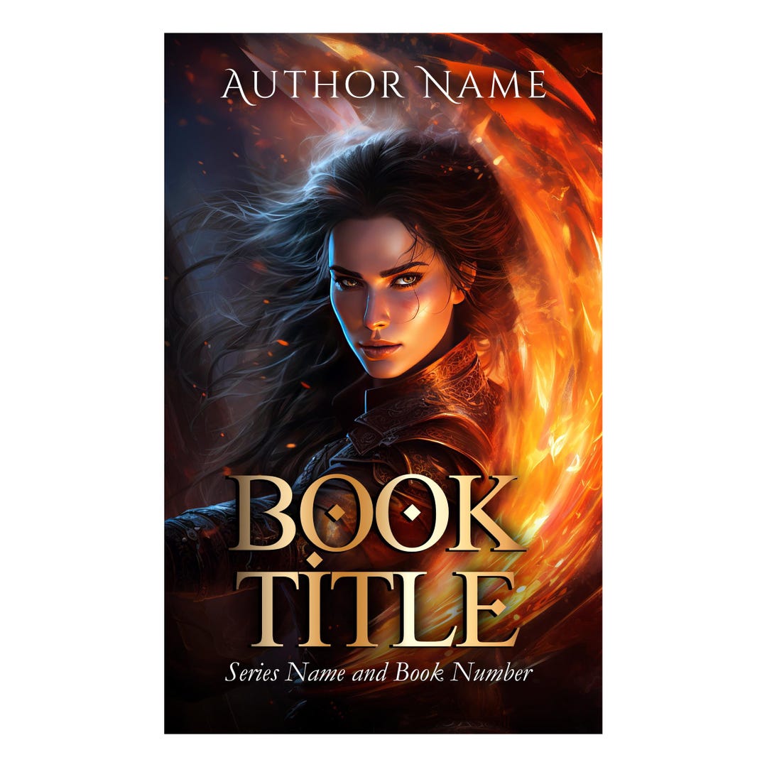 YA Fantasy Female Mage Kdp-ready Book Cover Premade for Indie Author ...