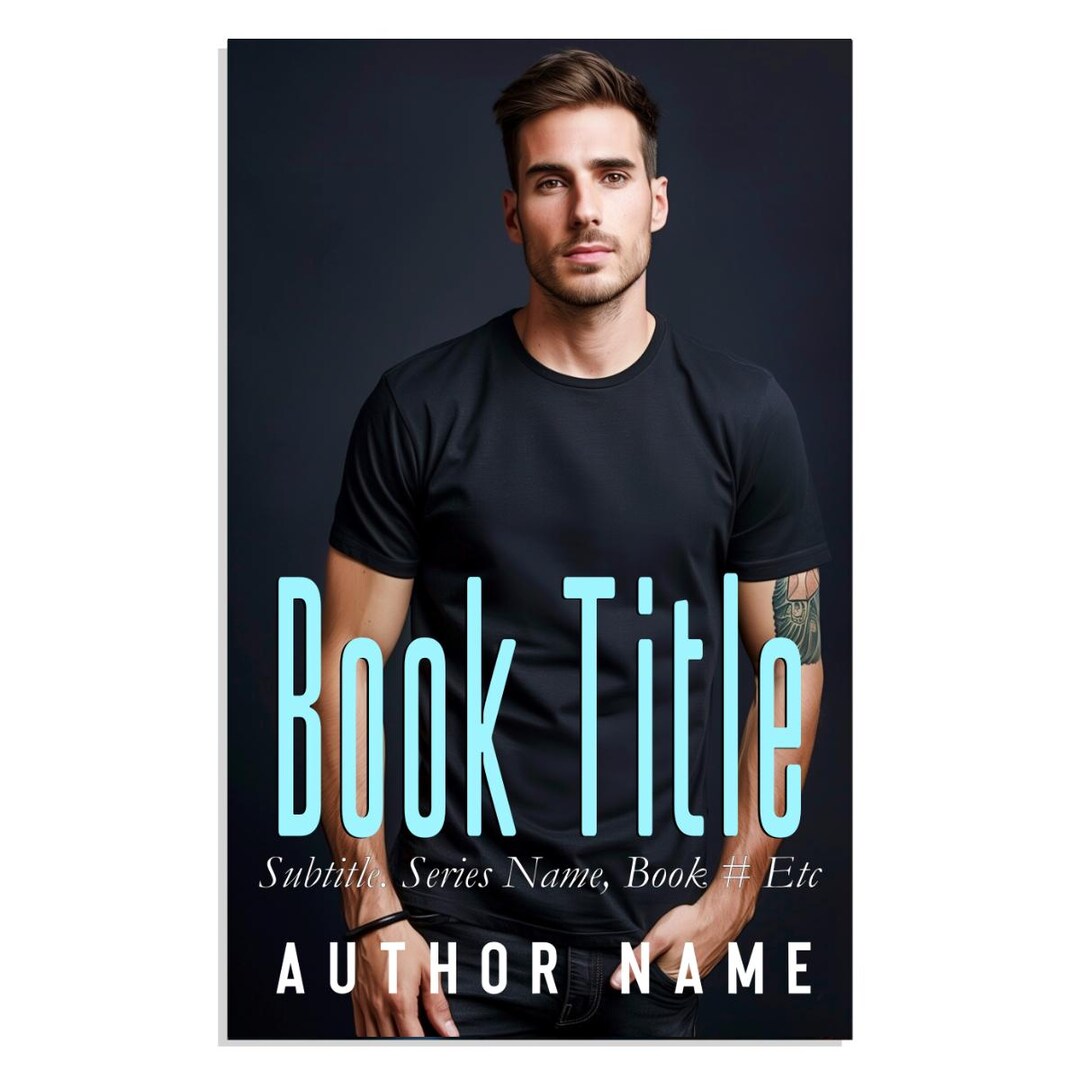 Tattooed Man Premade Book Cover Art: Dark Romance (digital Download) - Etsy