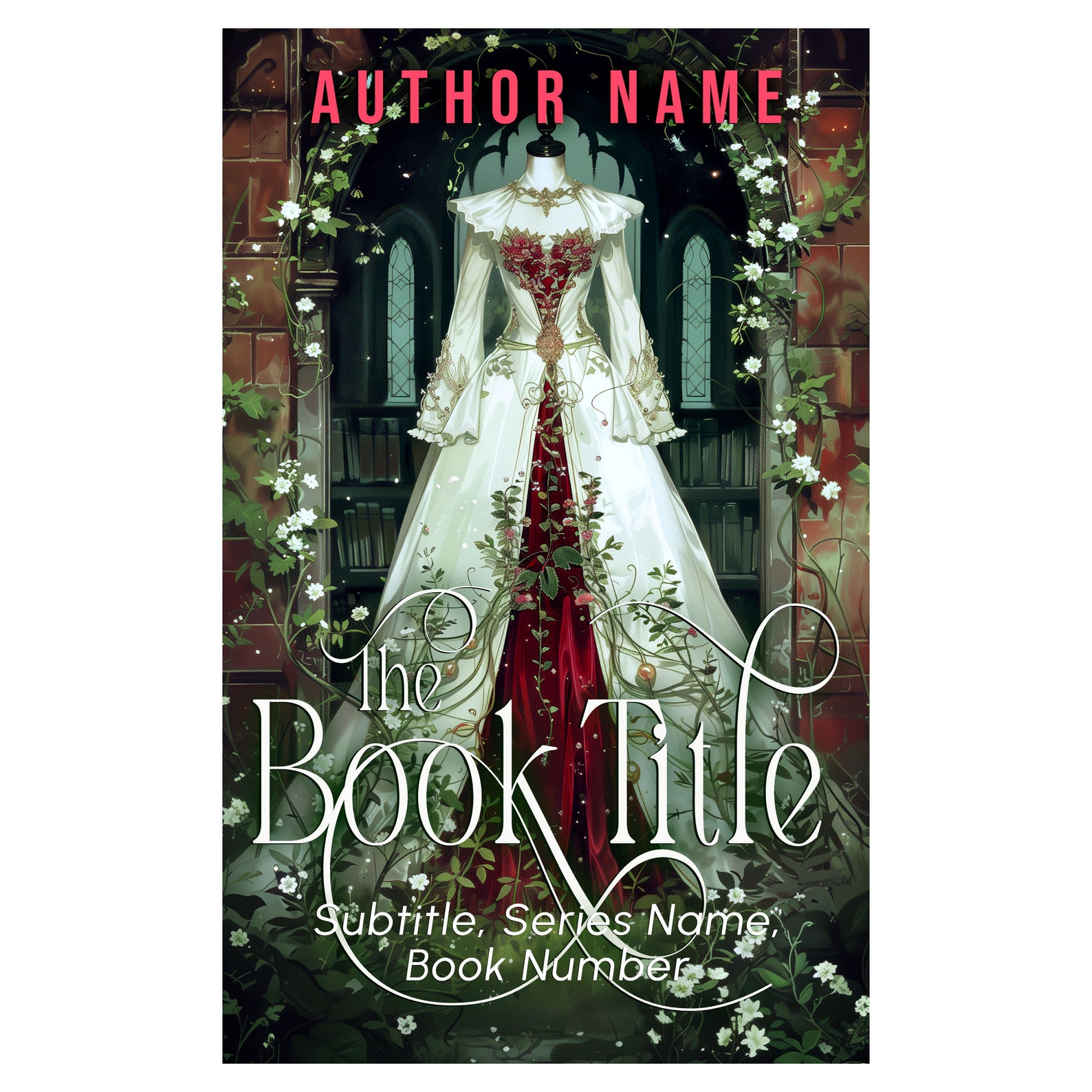 Princess Gown Book Cover: Fairytale Retelling Historical Fantasy ...