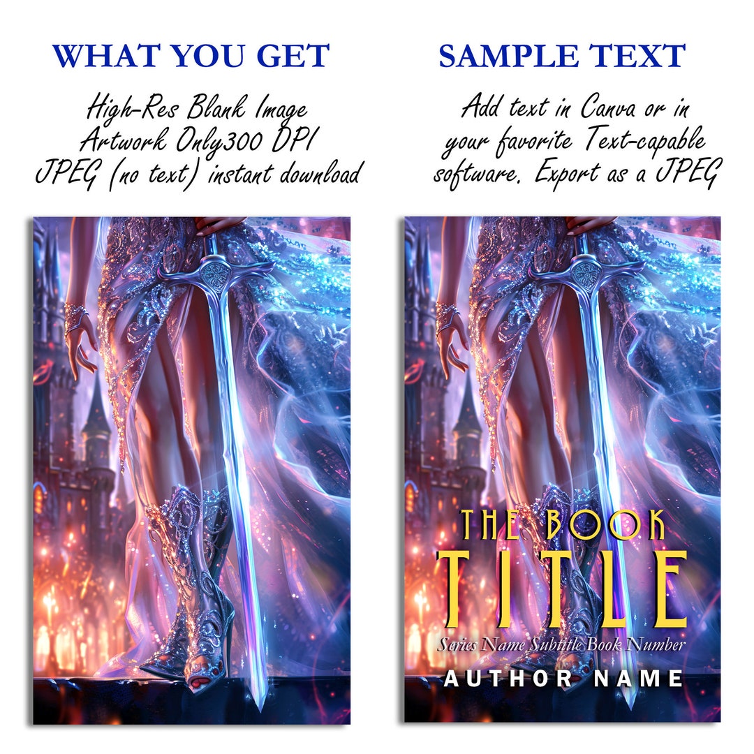 Premade Book Covers Fantasy Indie Authors Self Publishing Budget ...