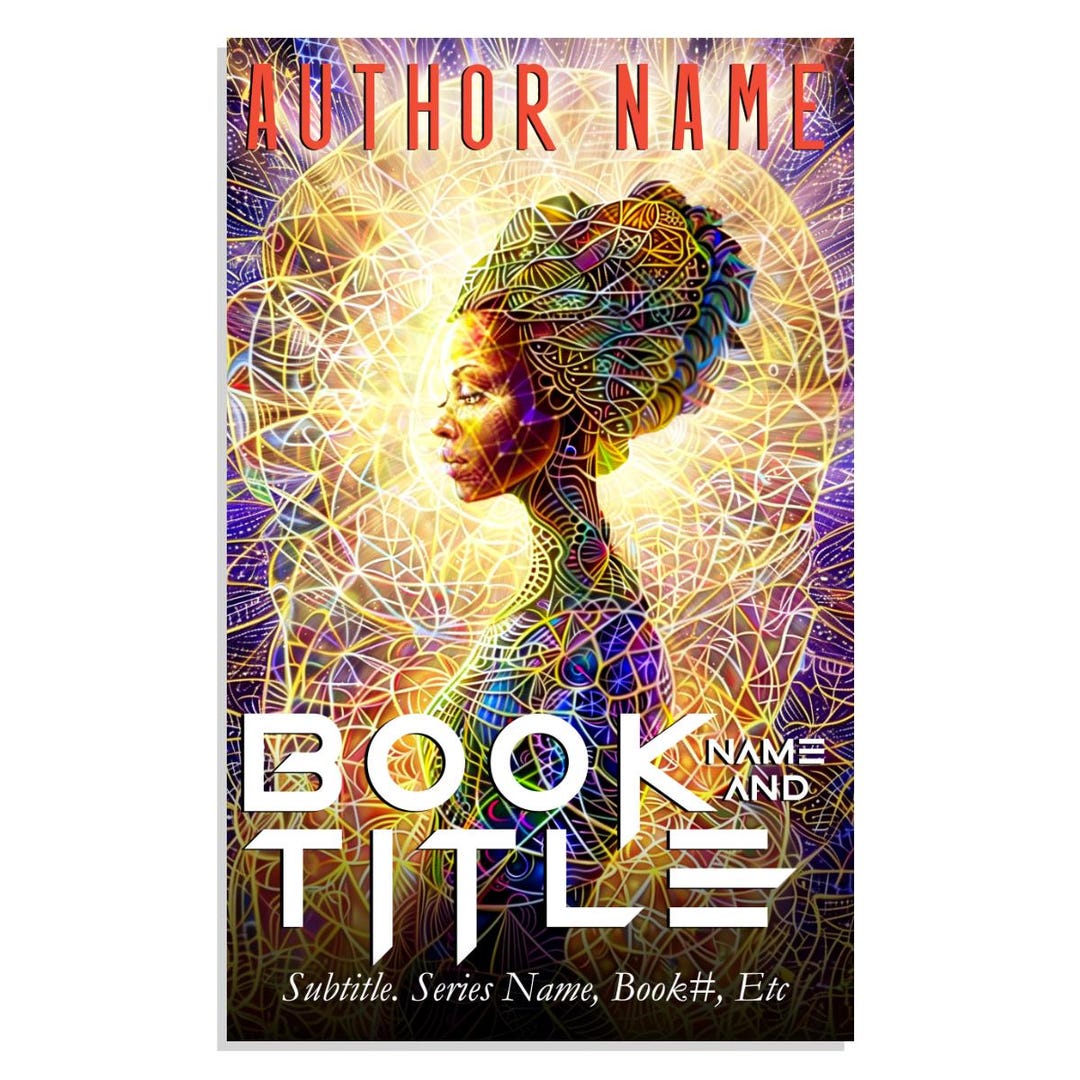 Afrofuturism Book Covers Premade: Occult Time Travel, Sci-fi Fantasy ...