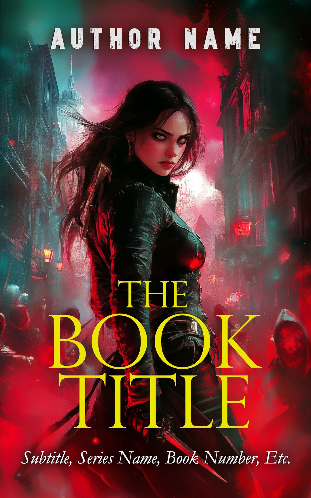 Warrior Woman Demon Slayer Vampire Hunter Zombie Apocalypse Dystopian ...