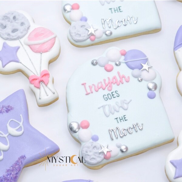 Over the Moon Cookies - Etsy