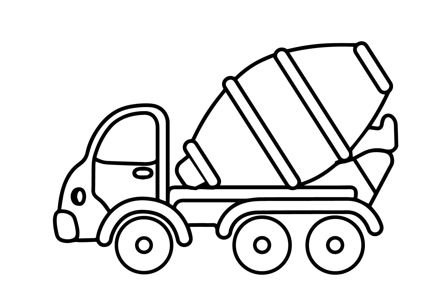 Cars Coloring Pages for Kids / Printable Coloring for Preschool / 12 X ...