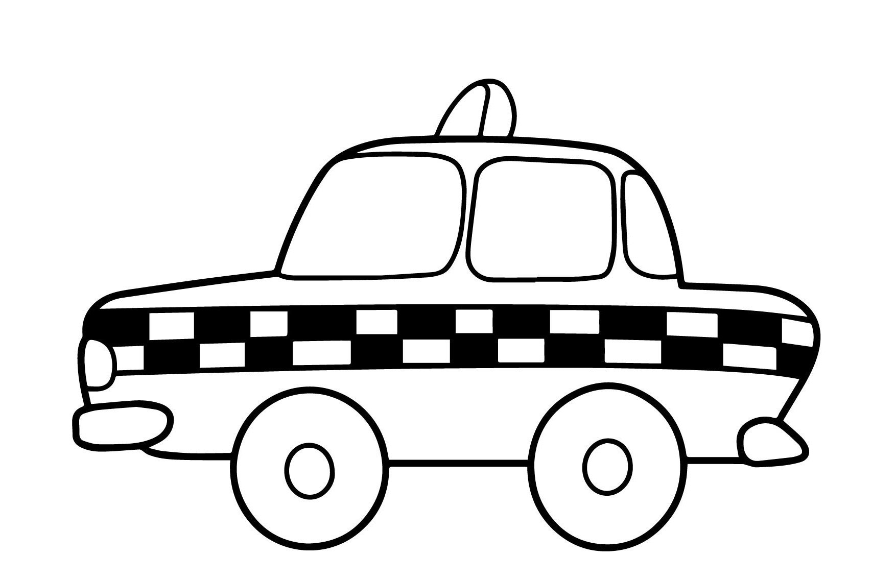 Cars Coloring Pages for Kids / Printable Coloring for Preschool / 12 X ...