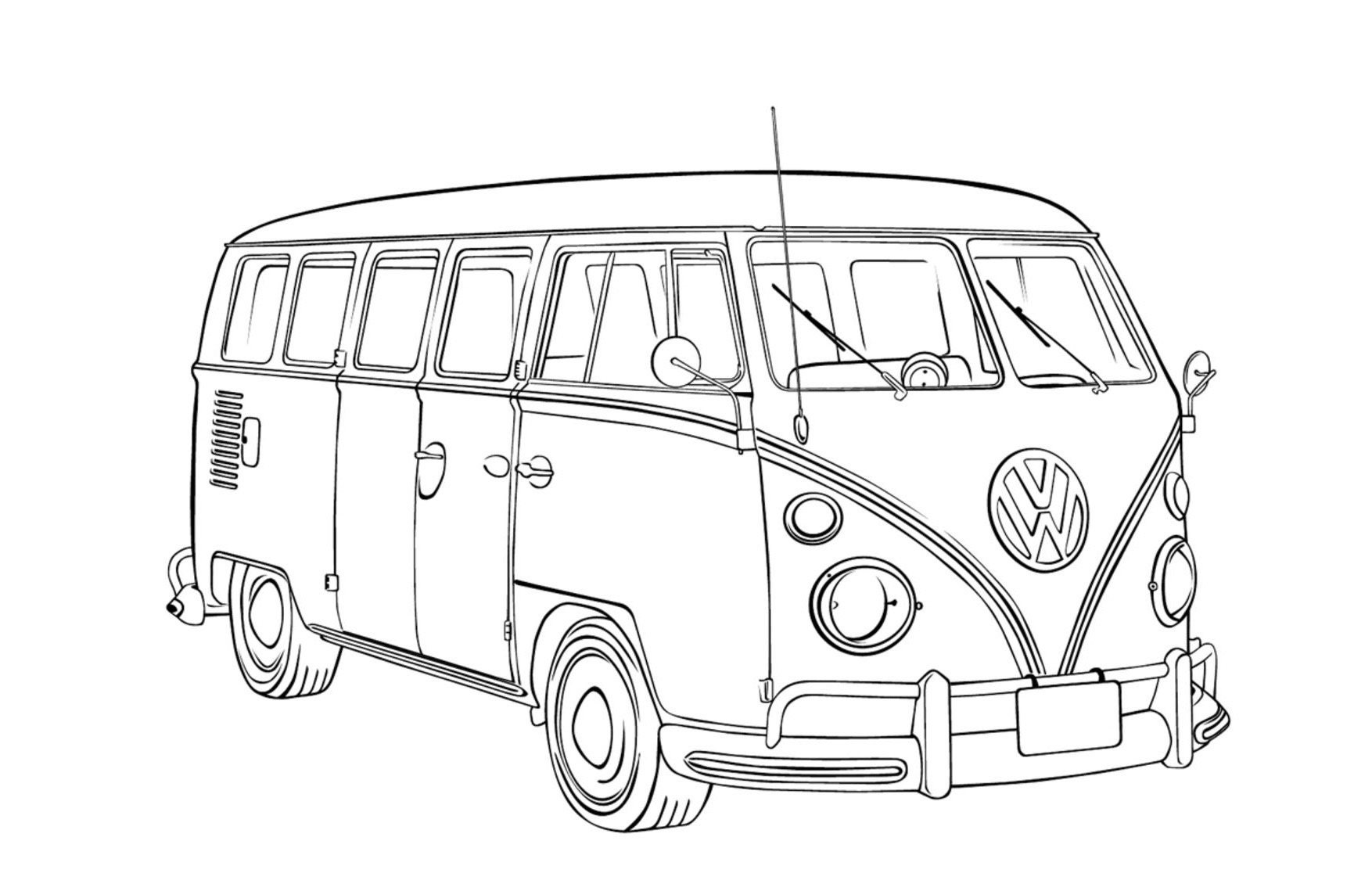 Cars Coloring Pages for Kids / Printable Coloring for Preschool / 12 X ...