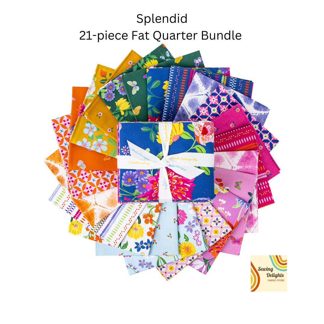 Splendid Fat Quarter Bundle 21-pieces Riley Blake Designs - Etsy