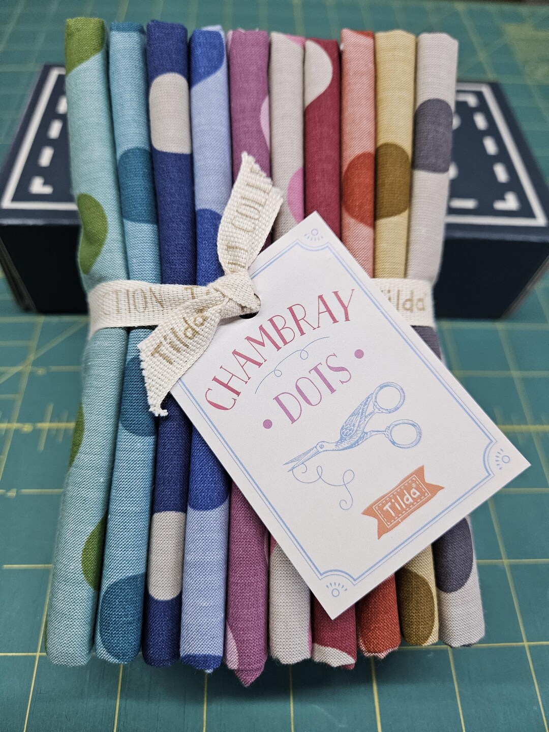 Tilda 10-piece Chambray Dots Fat Quarter Bundle - Etsy
