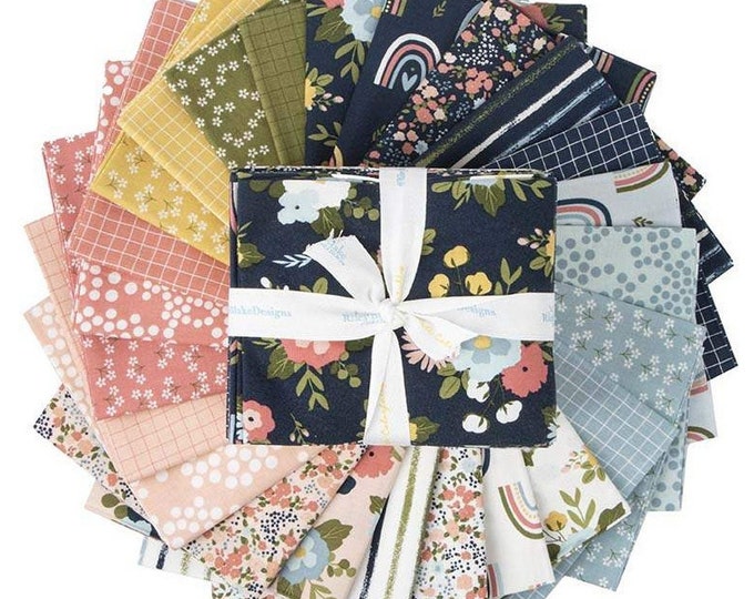 Petal Song 21-piece Fat Quarter Bundle, Collection Designed by Corri ...