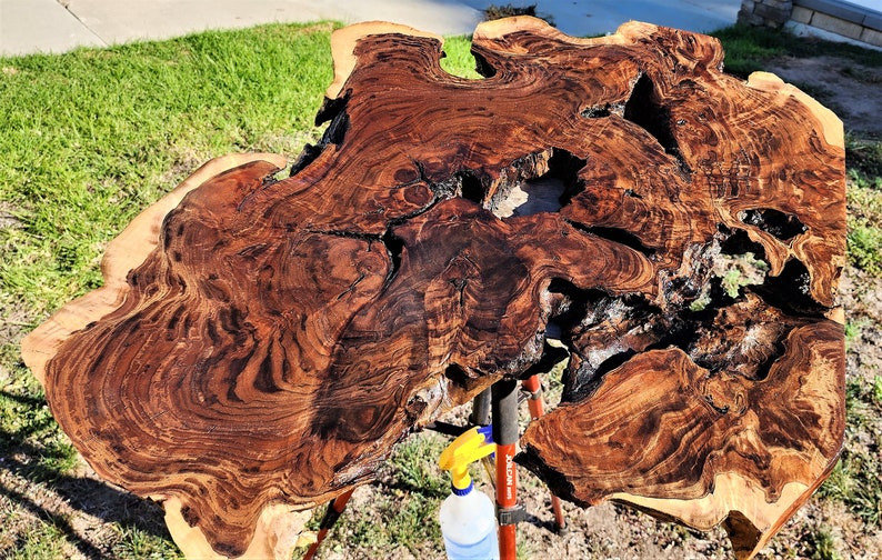 Black Walnut BURL Live Edge BWB-07 - Etsy