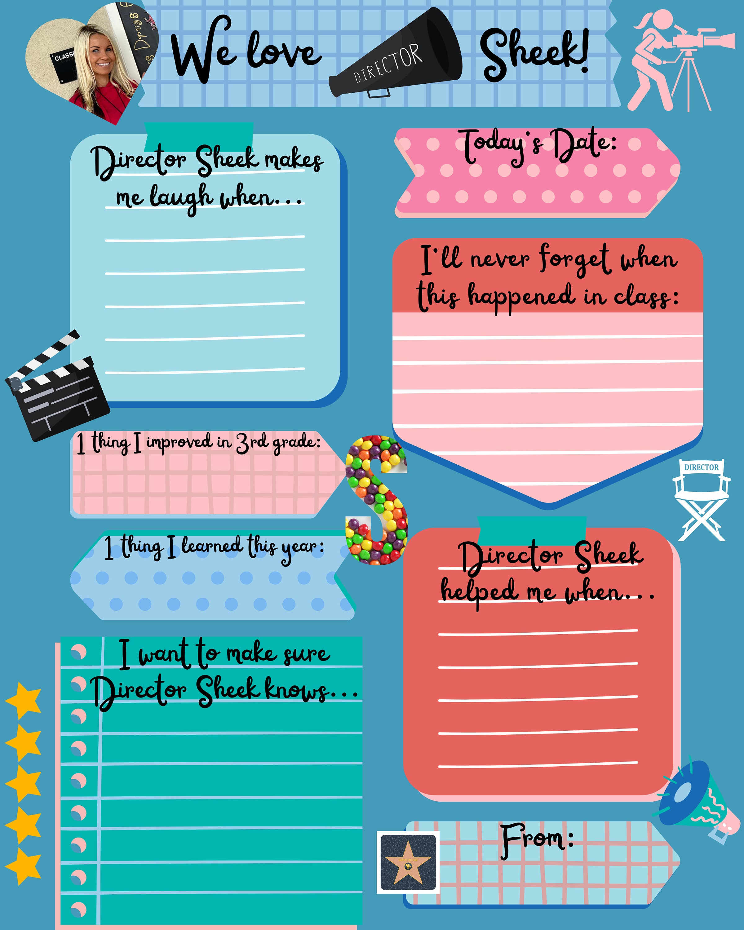 Teacher Appreciation Card (digital ONLY) - Etsy