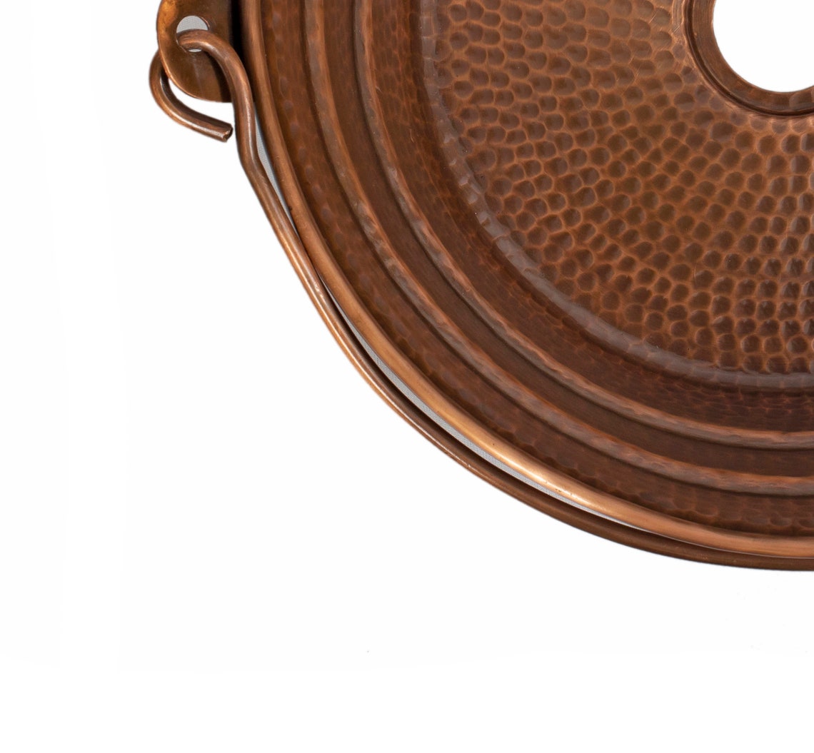 Bucket Copper Sink Hammered Copper Sinks Rustic Copper Washbasins - Etsy