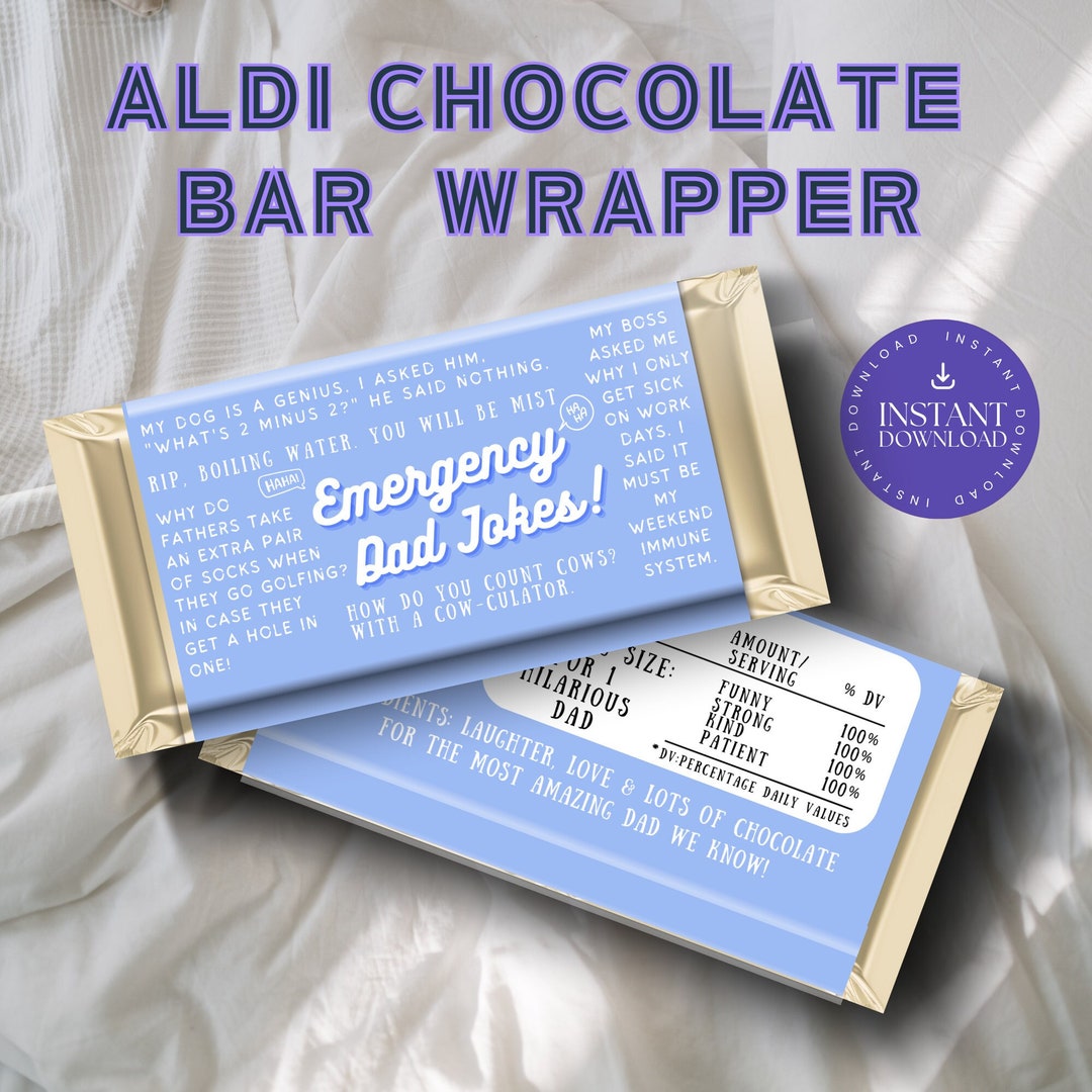 Happy FATHER'S DAY Candy Bar Wrapper, Printable Instant Download ...