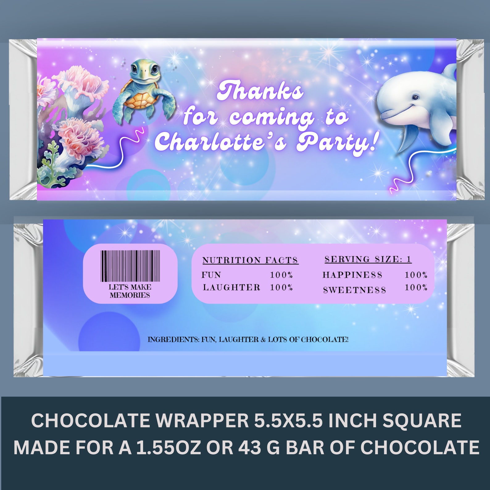 Editable Dolphin Birthday Party Invitation Tie Dye Neon Glow Dolphin ...