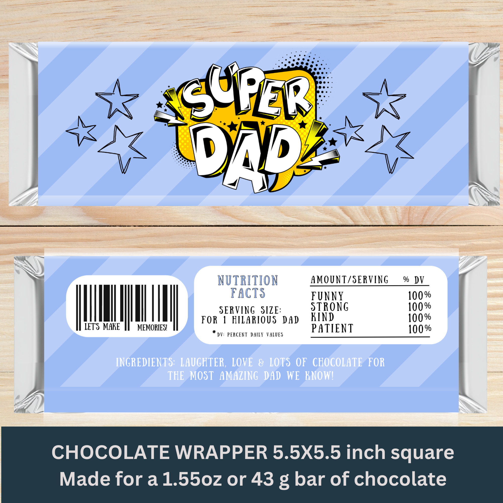 Happy FATHER'S DAY Candy Bar Wrappers,printable Instant Download ...