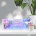 Editable Dolphin Birthday Party Invitation Tie Dye Neon Glow Dolphin ...