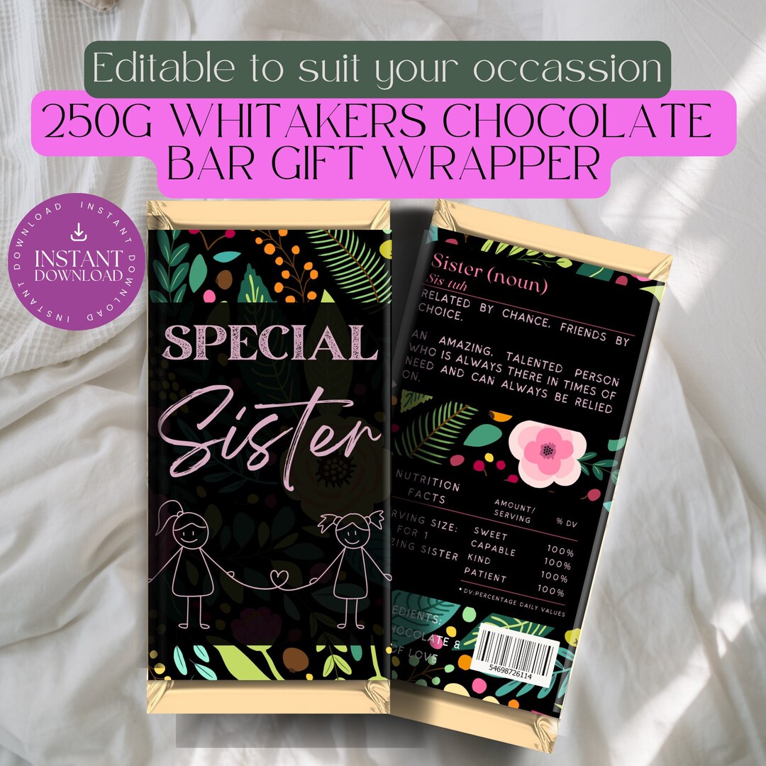 Candy Bar Wrappers, Printable Instant Download, Couin Gift Idea, Last ...