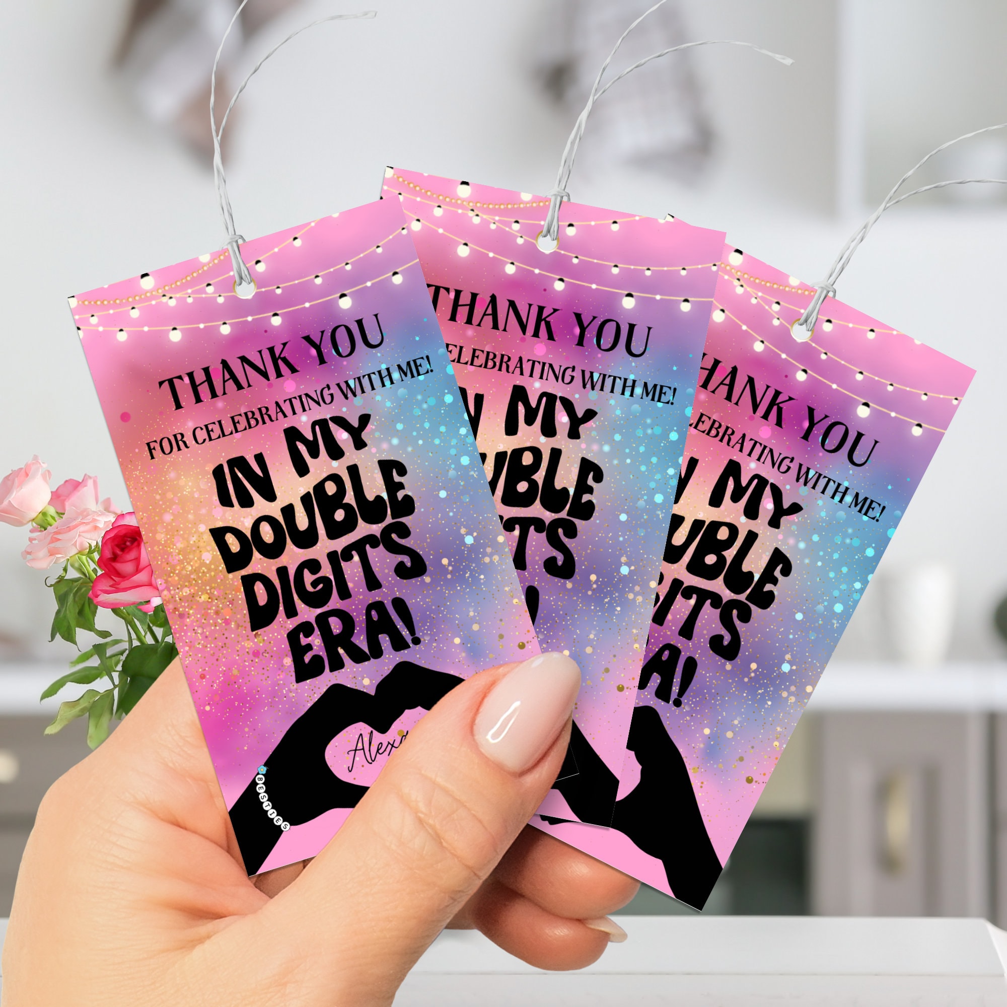 In My Double Digits Era Party Favor in My Era Birthday Favors in My ...