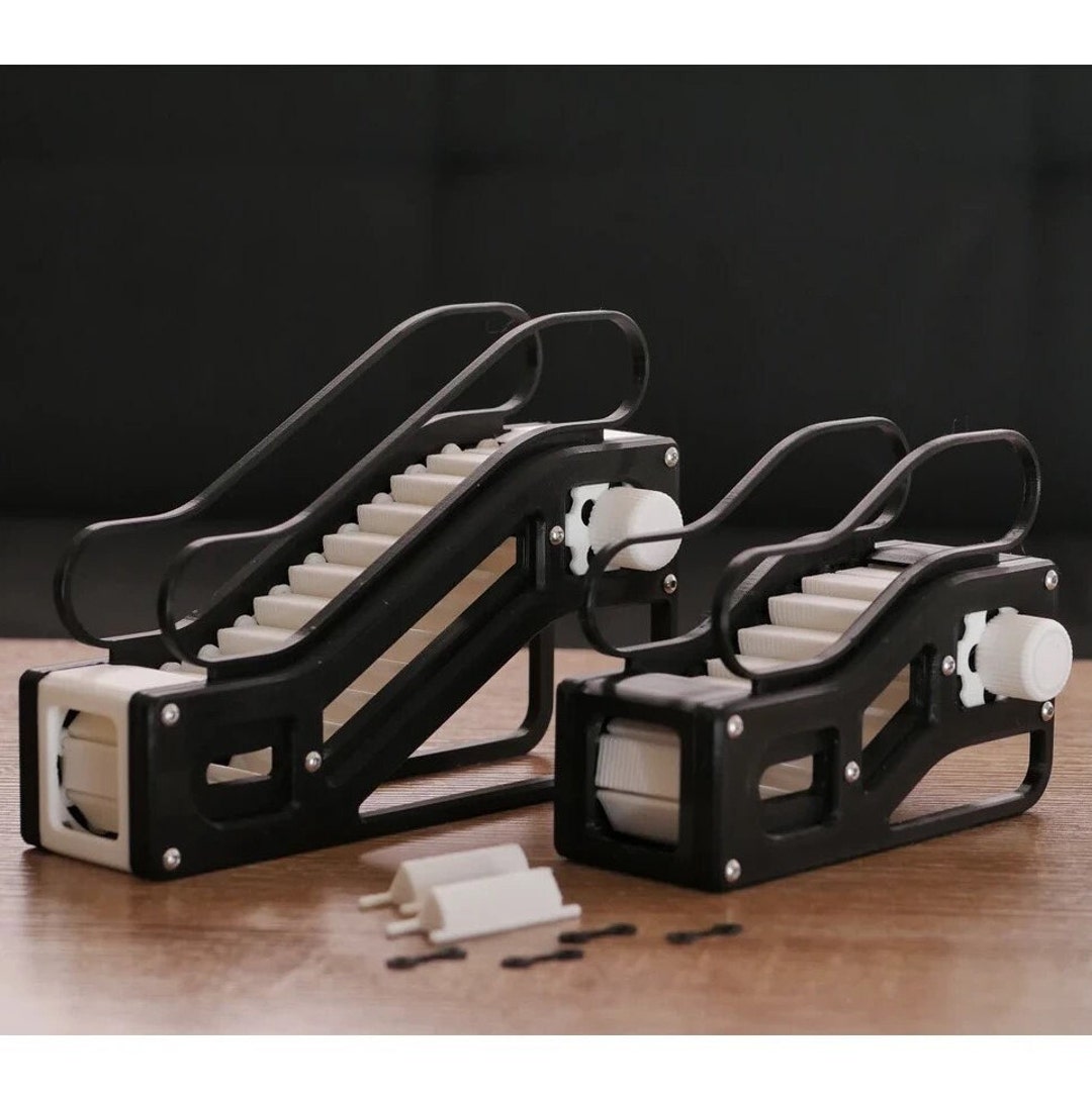 Escalator Engineering Model - Mechanical Desk Toy - Fully Functional - Etsy