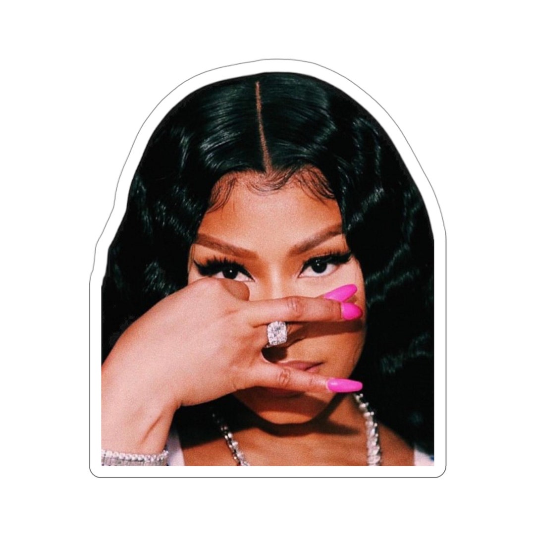 The Nicki Minaj Graphic Sticker, Nicki Minaj Merch - Etsy