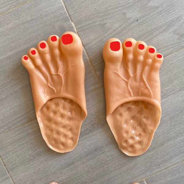 Funny Slippers - Etsy