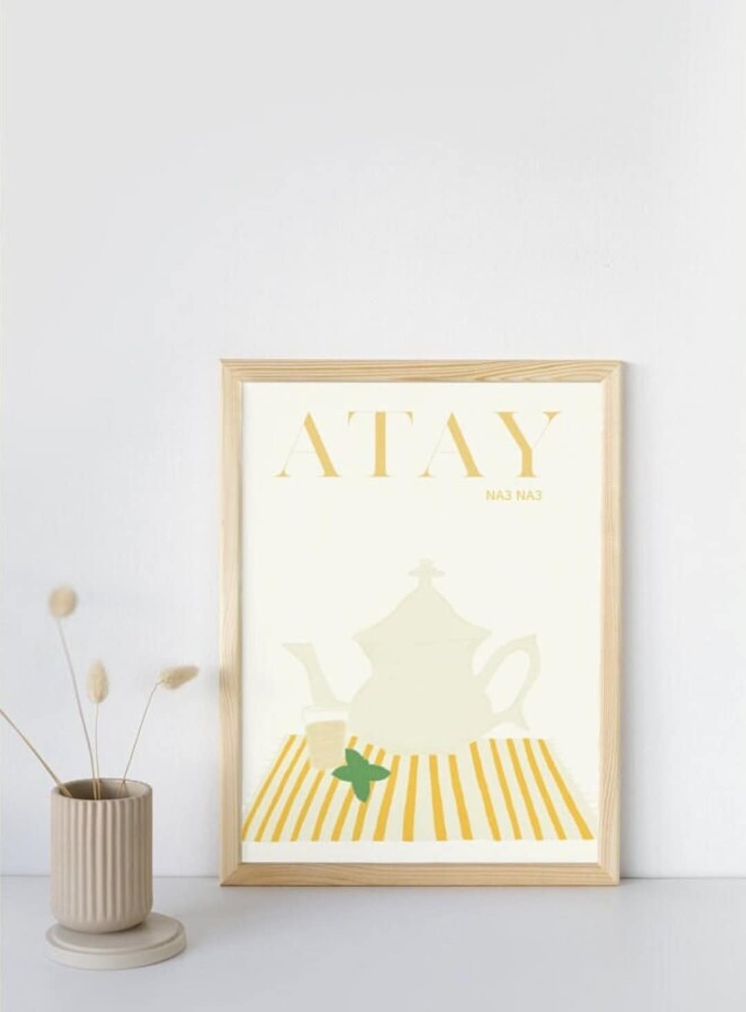 Moroccan, Mint, Tea, Atay, Marrakech, Orange, Rug, Teapot - Etsy Israel