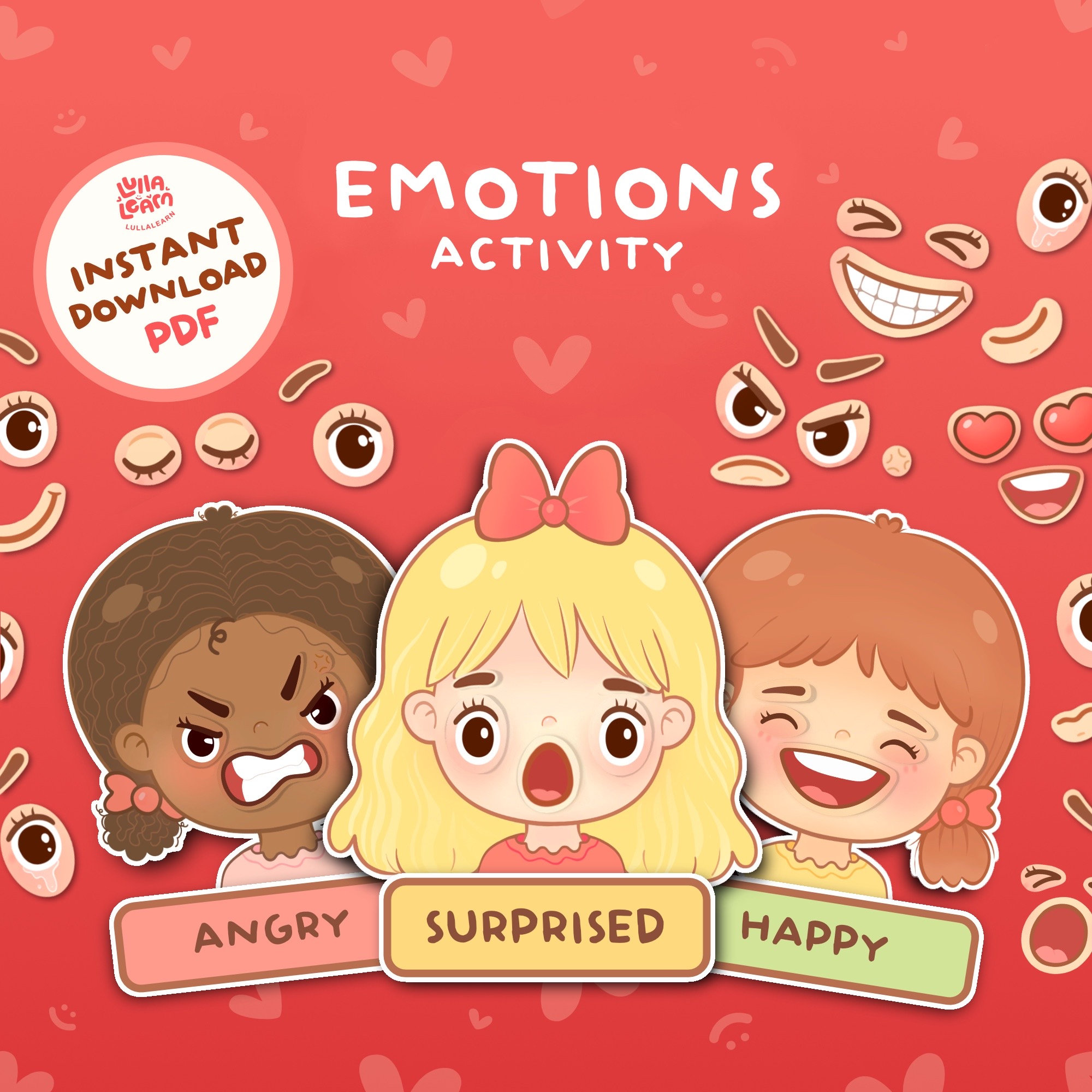 Chibi Emotions Chart