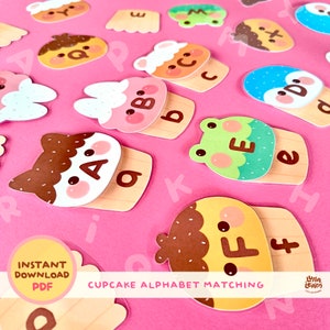 ABC Flash Cards Alphabet Matching Printable Activity, Uppercase ...