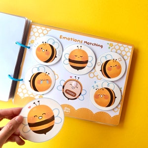 Preschool Busy Book Spring Color Matching Quiet Book Printable ...