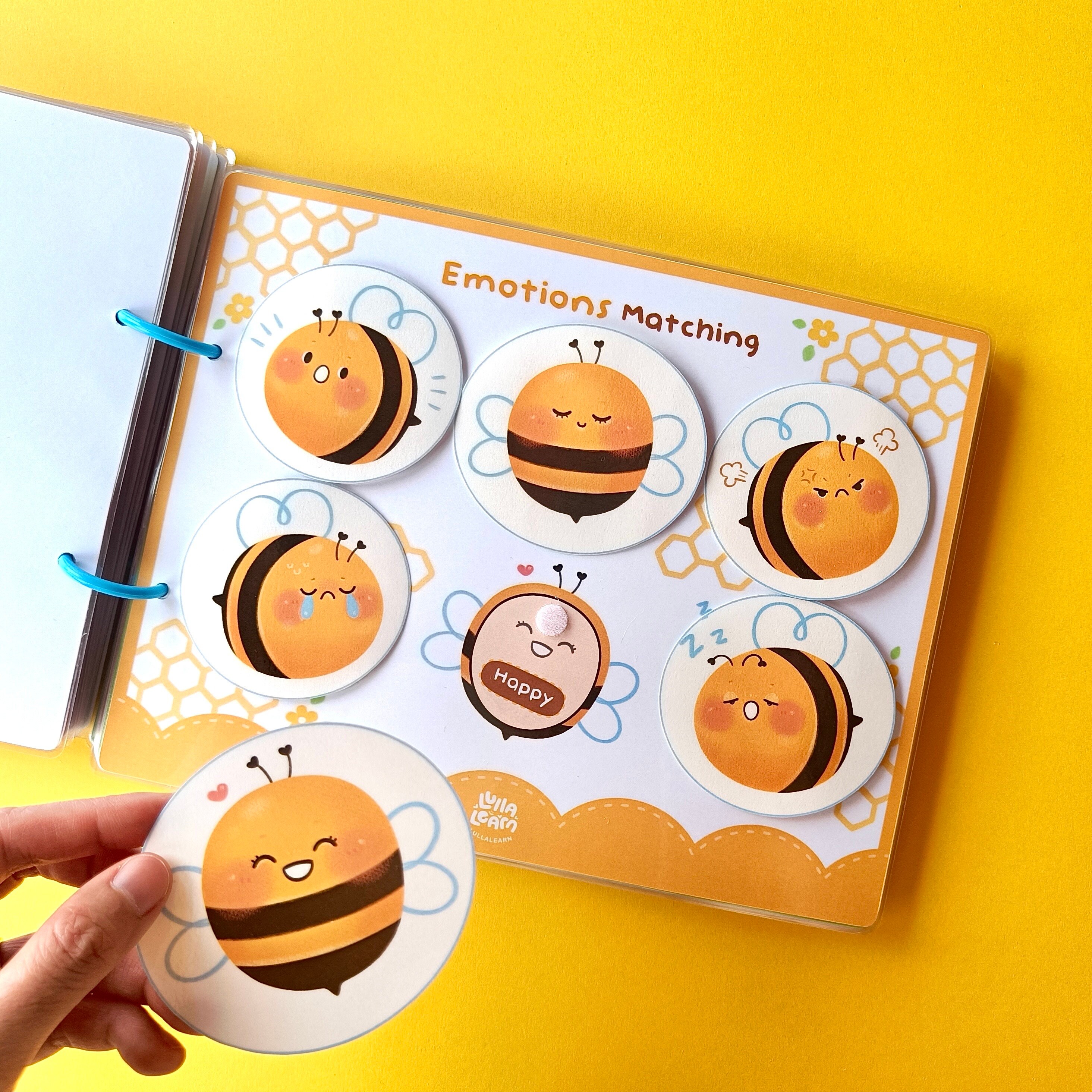 Preschool Busy Book Spring Color Matching Quiet Book Printable ...