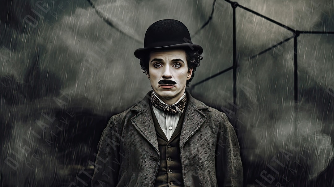 Digital Art Classic Photo in the Timeless Style of Charlie - Etsy