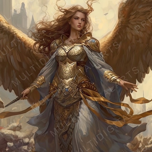 Warrior Angel - Etsy