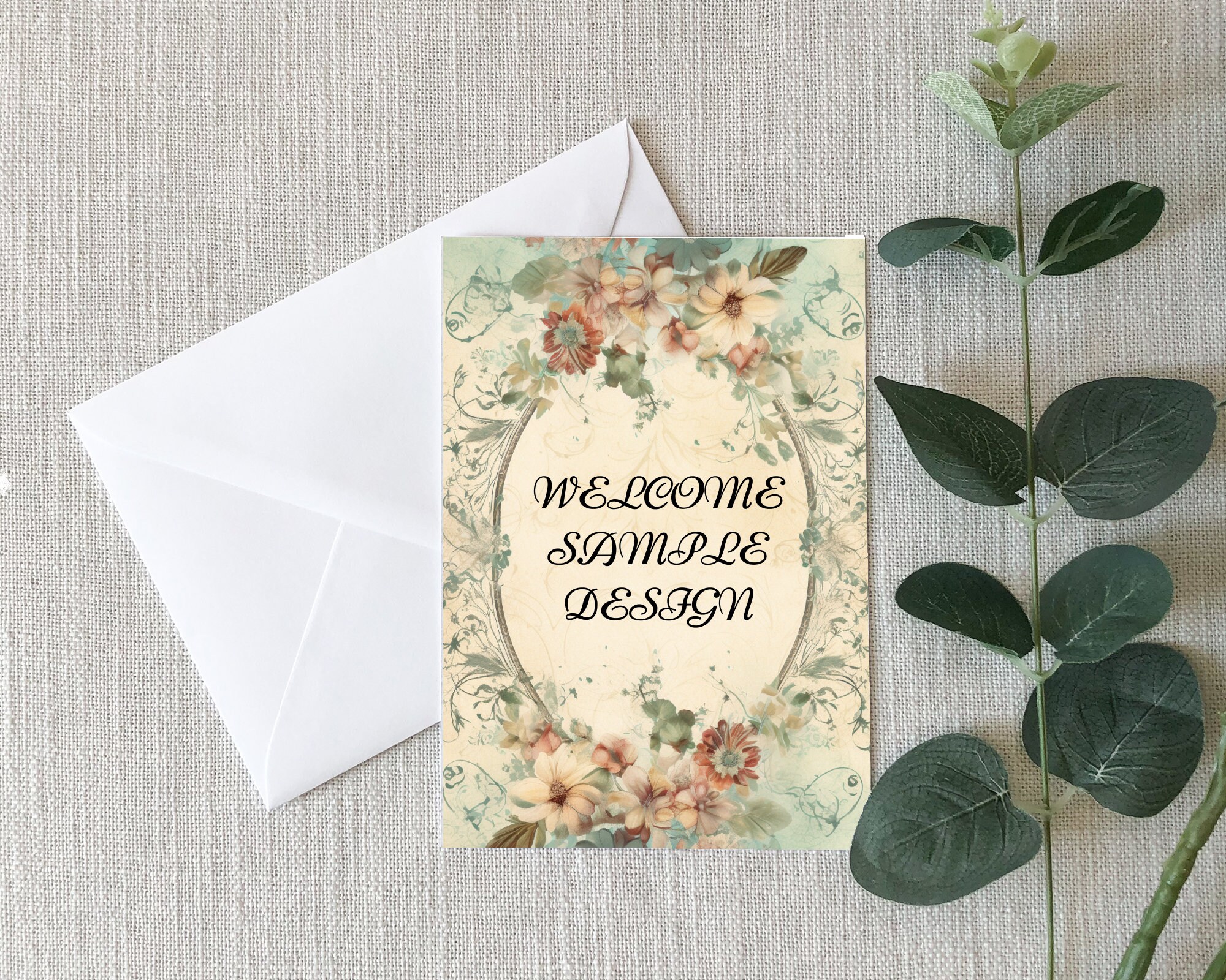 Vintage Flowers Border Digital Download 10 PNG and SVG Files Beautiful ...