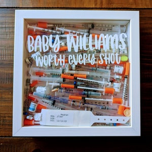 IVF Shadow Box, IVF Box, IUI Box, Infertility Journey, Memory Box, Mom ...