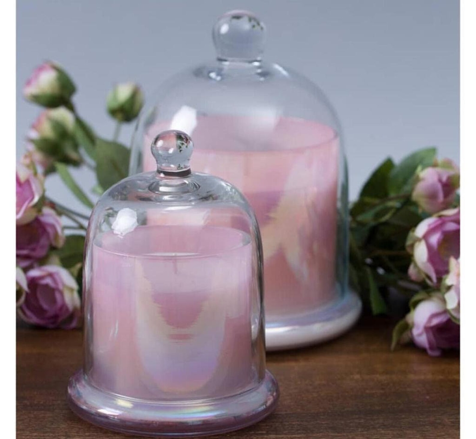 Artisanal Handcrafted Scented Soy Pink Champagne Candle - Etsy