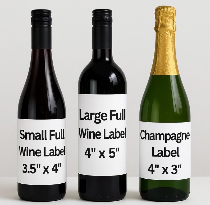 Custom Thank You Wedding Wine Label, Mr. & Mrs. Gift - Etsy