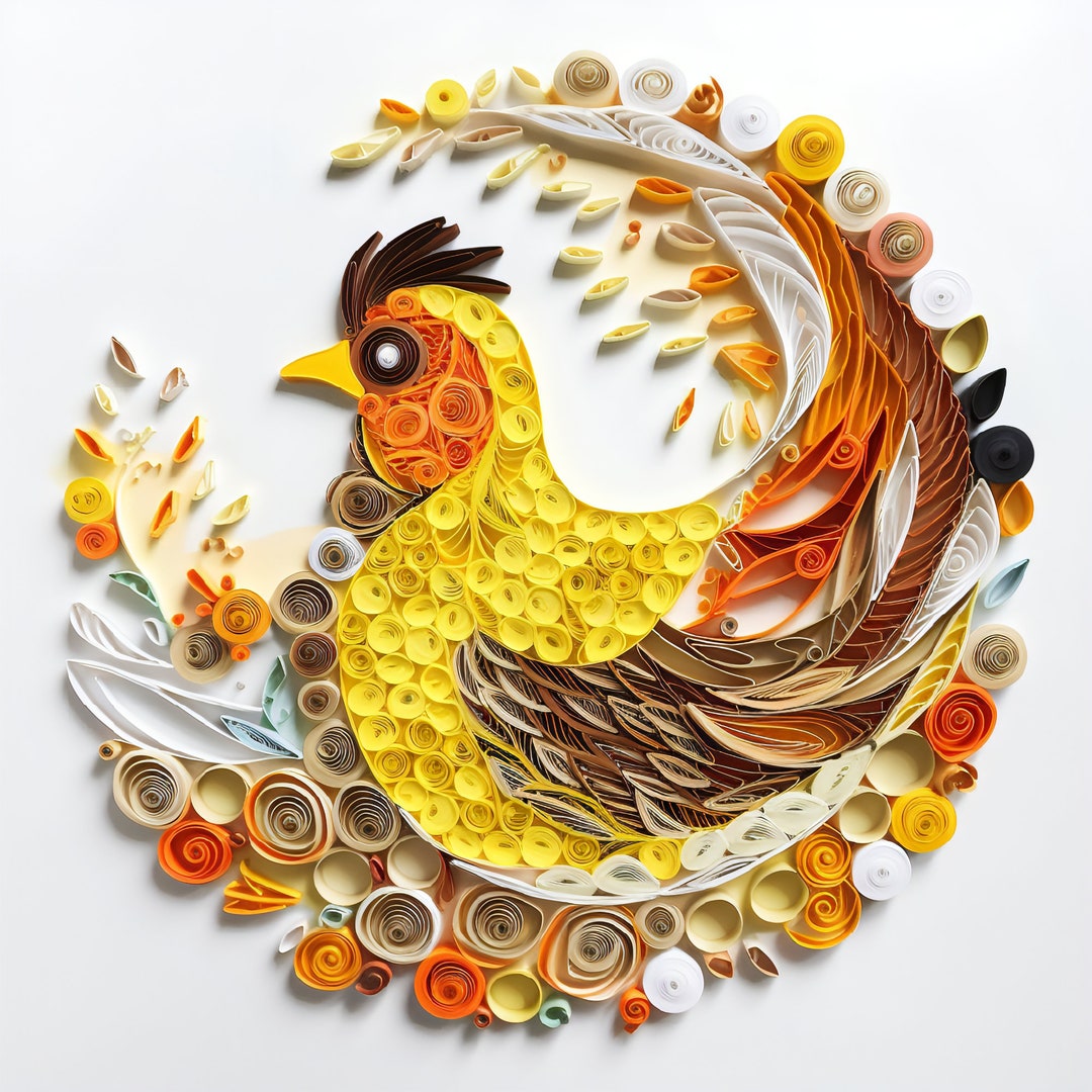 Earth Rooster Chinese Zodiac Print, Nursery Art, Children Room, Wall ...