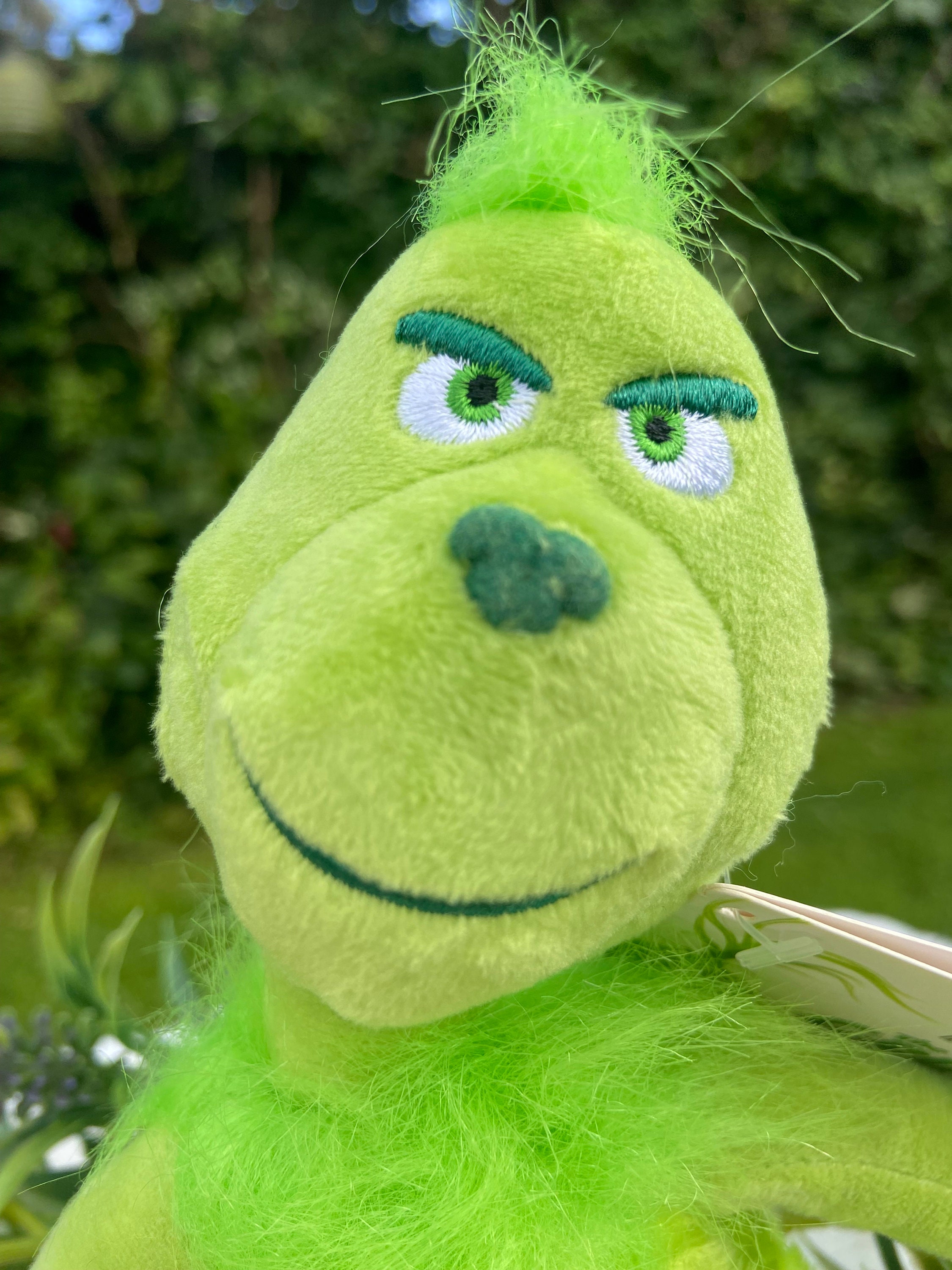 Grinch Plush Toy/ Grinch Personalised Toy/ Christmas Toy/ Grinch ...
