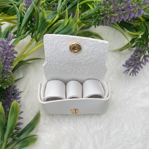 Personalised Wedding Ring Bearer Pouch for Dog/ Wedding Ring Box for ...