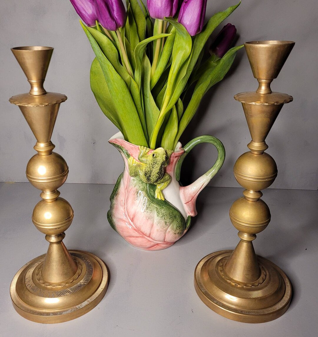 Pair of Bronze Lamp Feet - Etsy