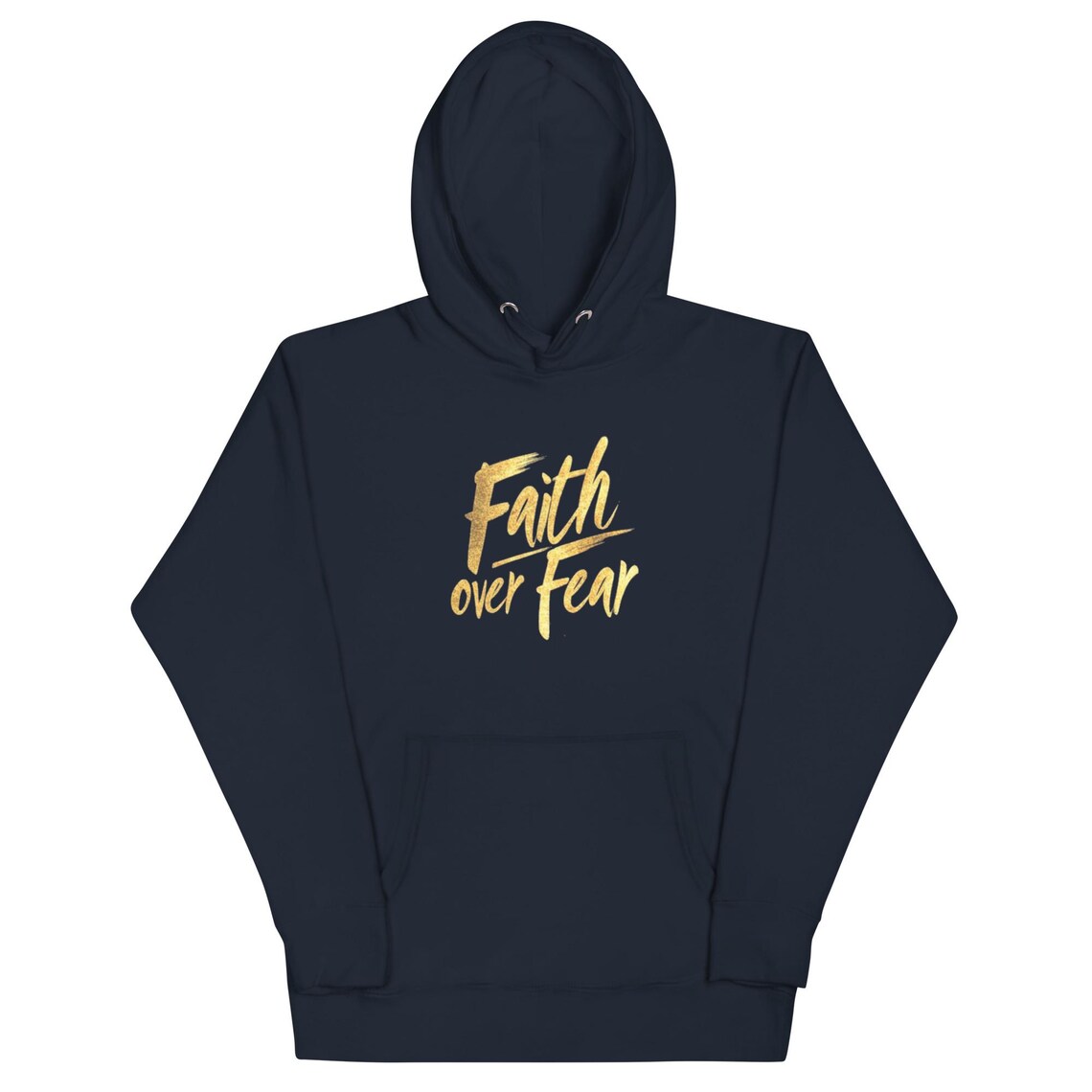 Faith Over Fear Hoodie Inspirational Apparel of Faith - Etsy