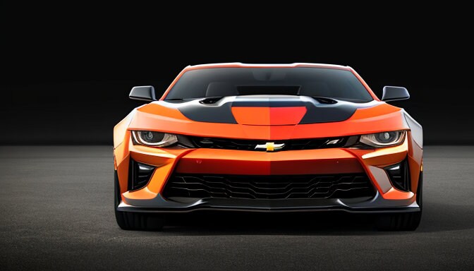 Chevrolet Camaro Front View 3xdigital Prints for Download - Etsy