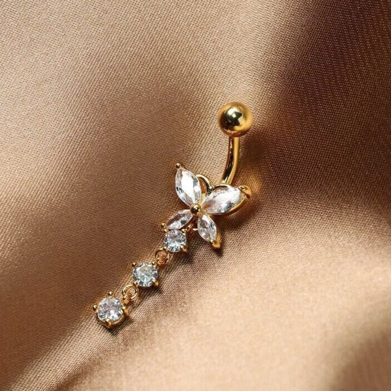 Dangle Belly Button - Etsy