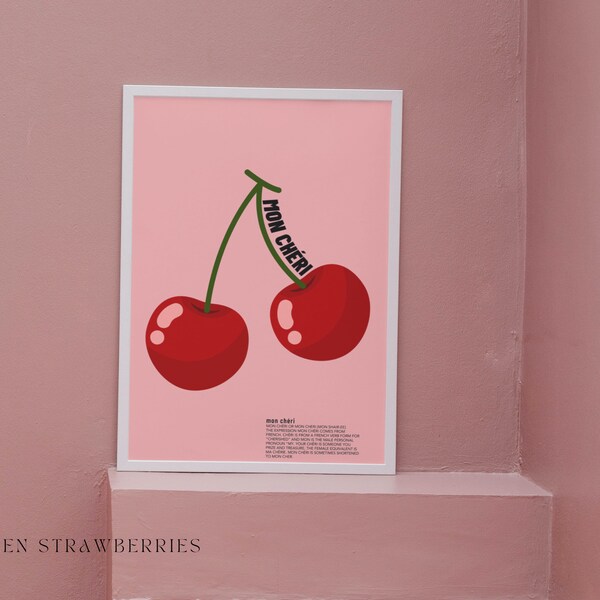Cherry Print - Etsy
