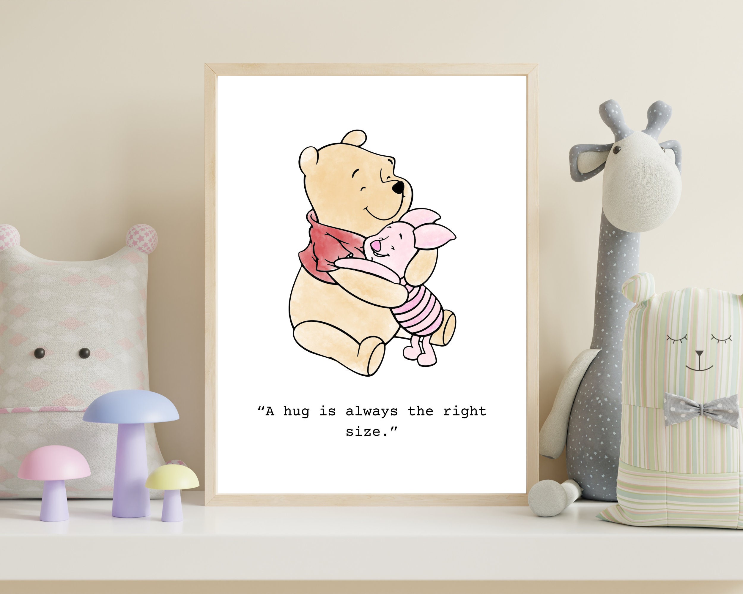 Winnie the Pooh Quote Prints, Winnie the Pooh Poster, Pooh, Baby Shower ...