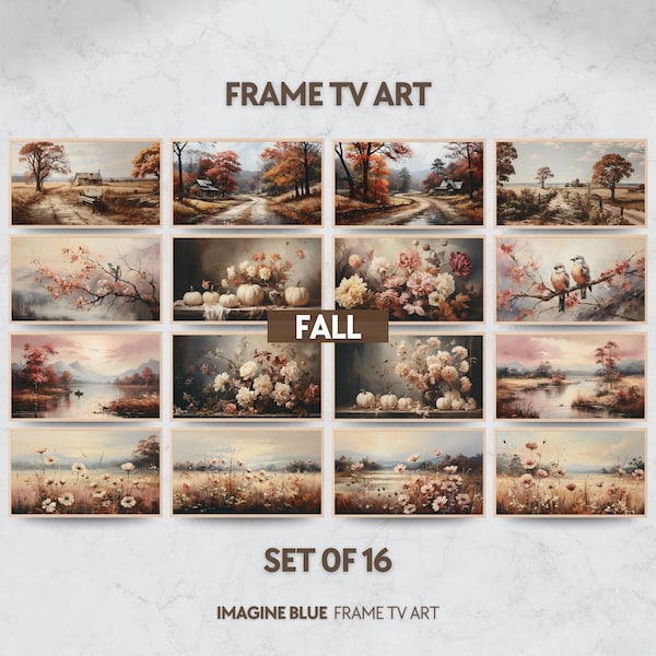 Frame Tv Art Fall - Etsy