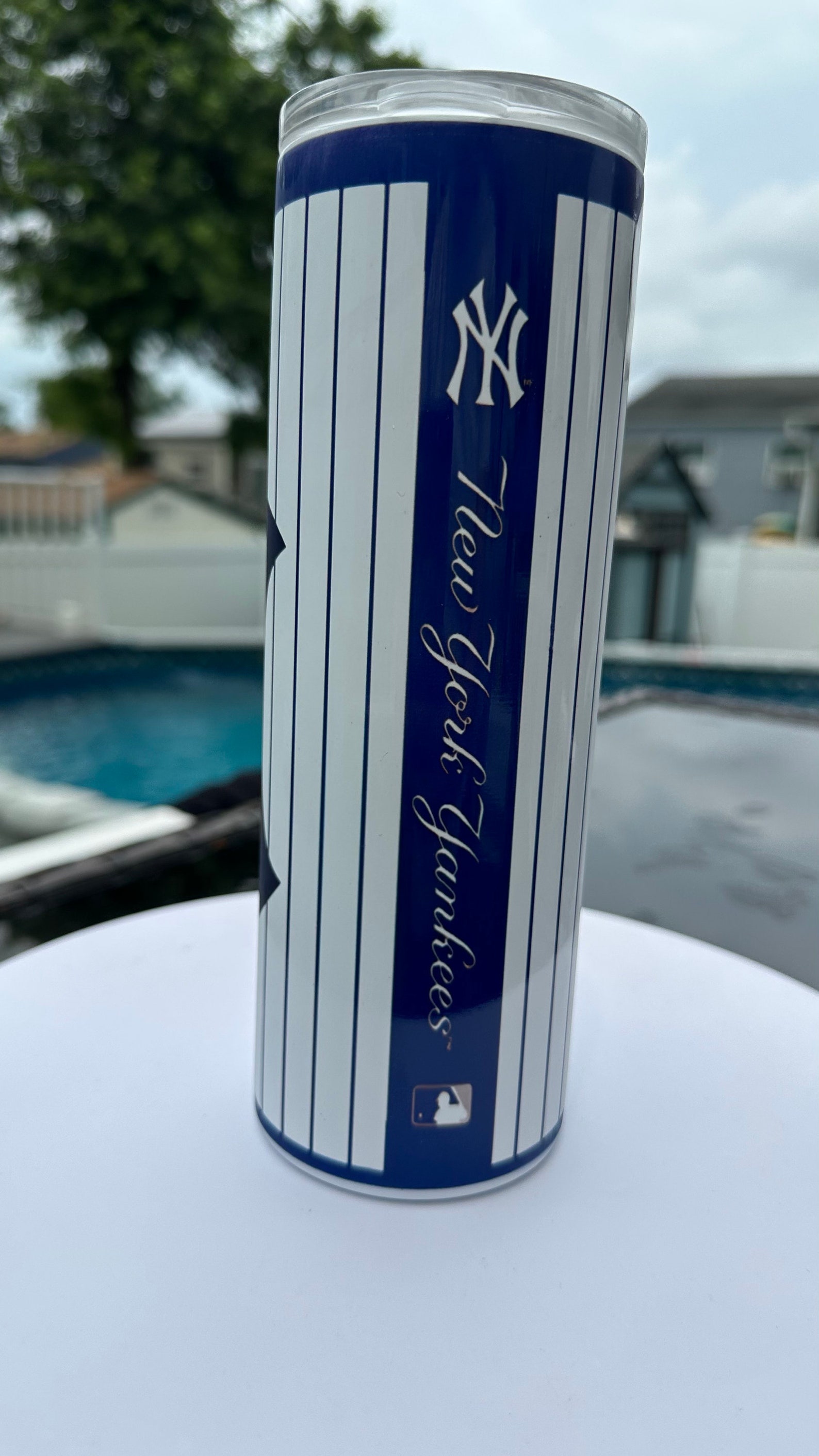 New York Yankees Tumbler 20oz - Etsy